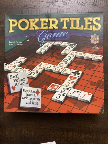 Poker Tiles Board Game 52 Card Tiles Master Pieces Puzzle Co. | eBay