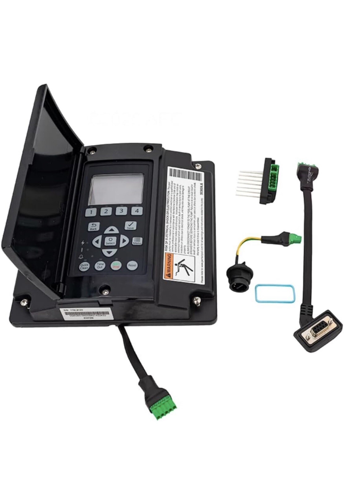 Pentair 358527Z IntelliPro Keypad Assembly Kit with Keypad Cover Black ...