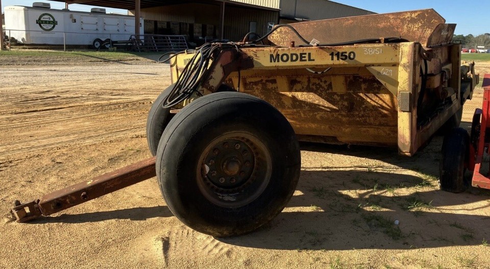 Garfield 1150 Dirt Pan Ejection Scraper 11.5 Yards | eBay