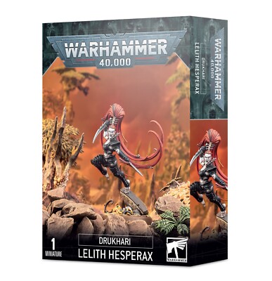 Warhammer 40k: Drukhari - Lelith Hesperax NIB Free Shipping | eBay
