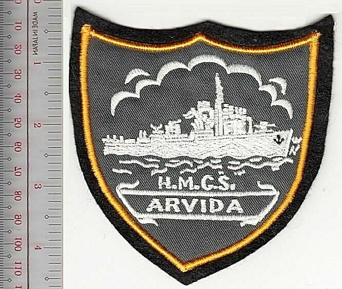 Canada Royal Canadian Navy RCN WWII HMCS Arvida K113 Corvette FNO ...