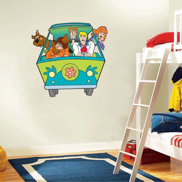 Scooby-Doo Cartoon Vinyl Wall Decor Sticker Decal 22'' X 23'' | eBay