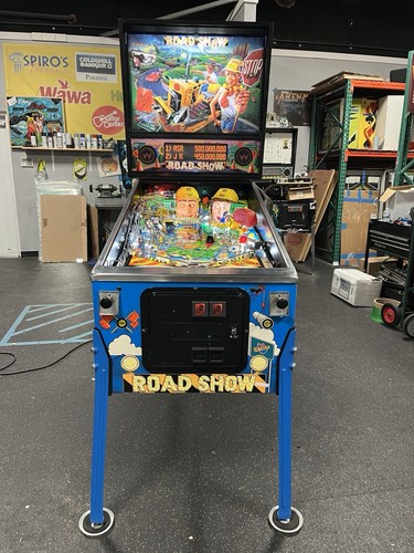 1994 RED AND TED'S ROAD SHOW PINBALL MACHINE LEDS PROFESSIONAL TECHS ...
