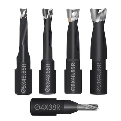 Solid Carbide Router Bits Set for Domino Joiner Machine, 5-Piece Domino ...
