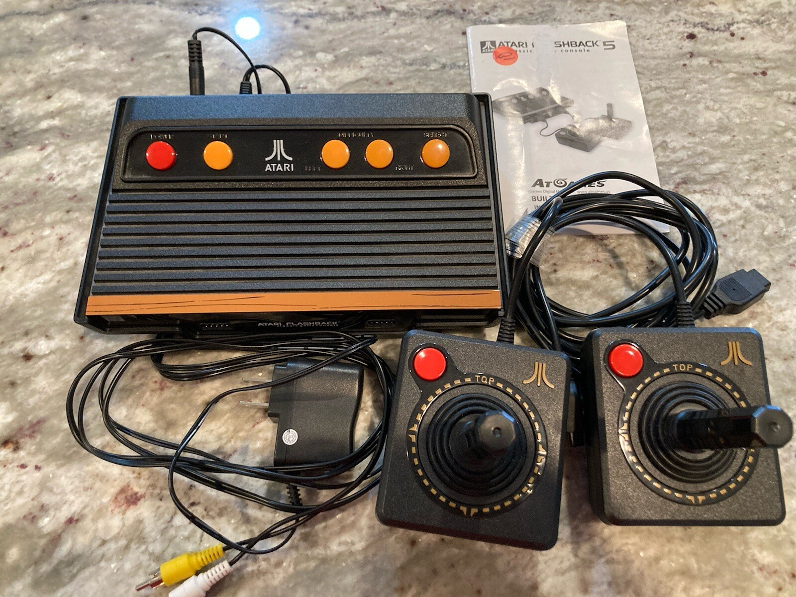 Atari Flashback 5 Classic Game Collector's Edition Black & Red Console ...