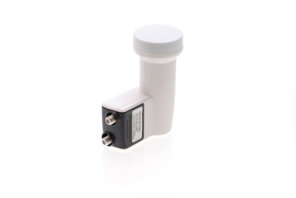 Universal Dual Quad LNB Ku Band 0.3dB FTA Satellite Dish LNBF Linear ...