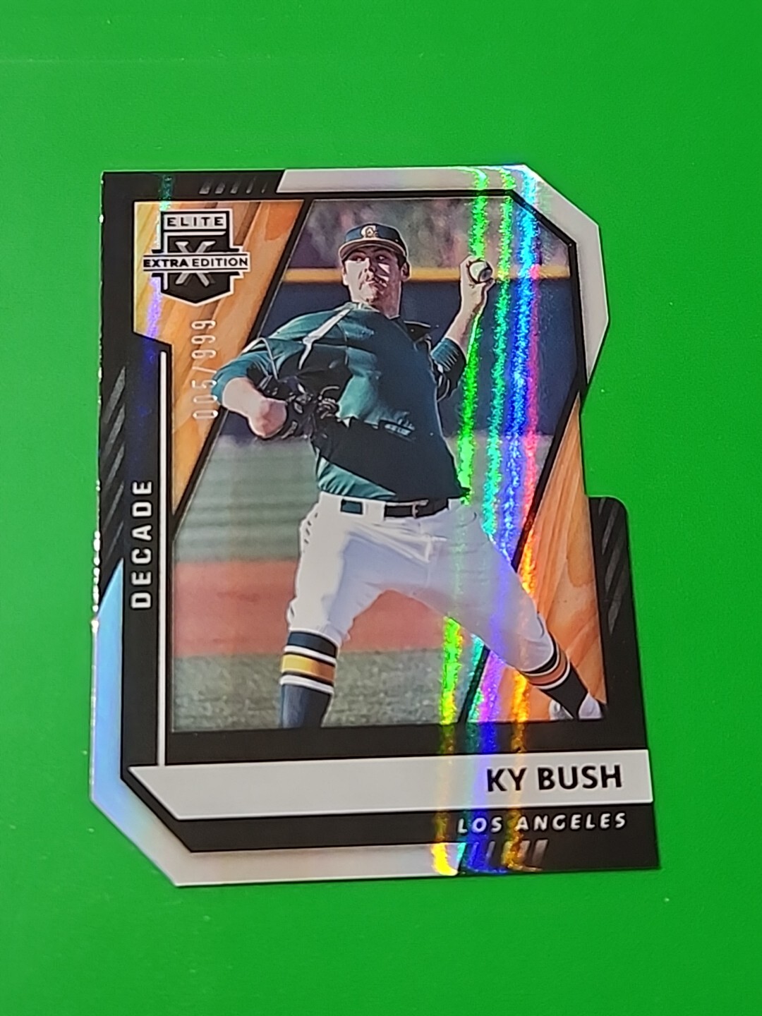 KY BUSH 2021 Elite Extra Edition DECADE 5/999 , #45 LOS ANGELES ANGELS ...
