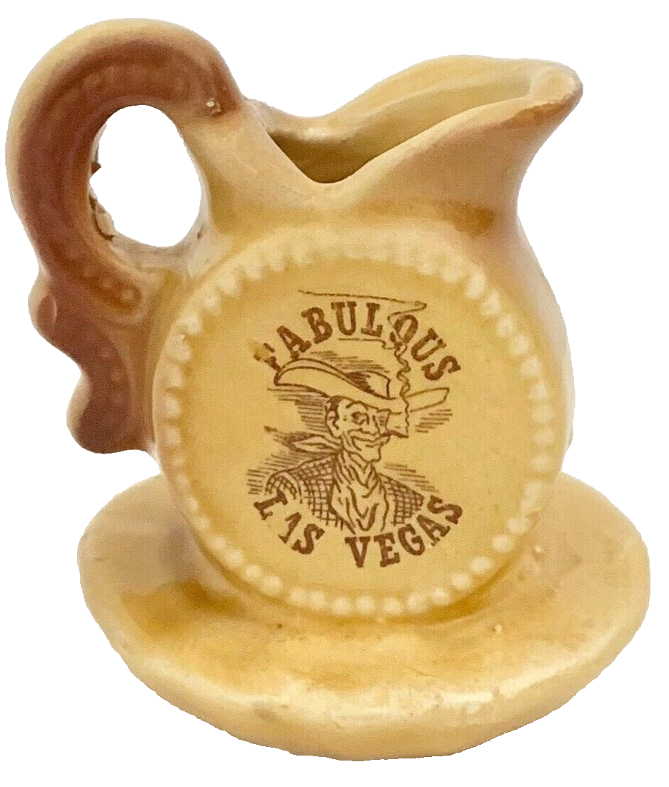 Vintage Las Vegas Souvenir Mini Pitcher Made in Japan Unique Design | eBay