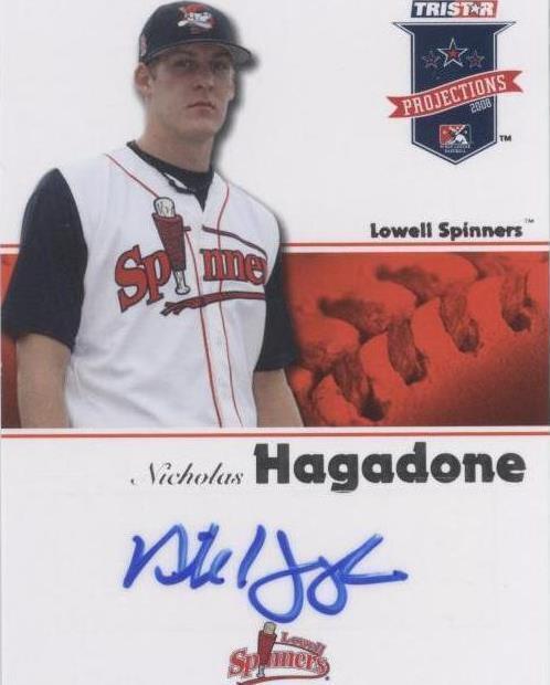 2008 TRISTAR PROjections - Nick Hagadone #214 Autographs (AU, RC) for ...