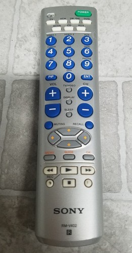 Sony RM-V402 Replacement TV Remote Commander Control NO BATTERIES | eBay