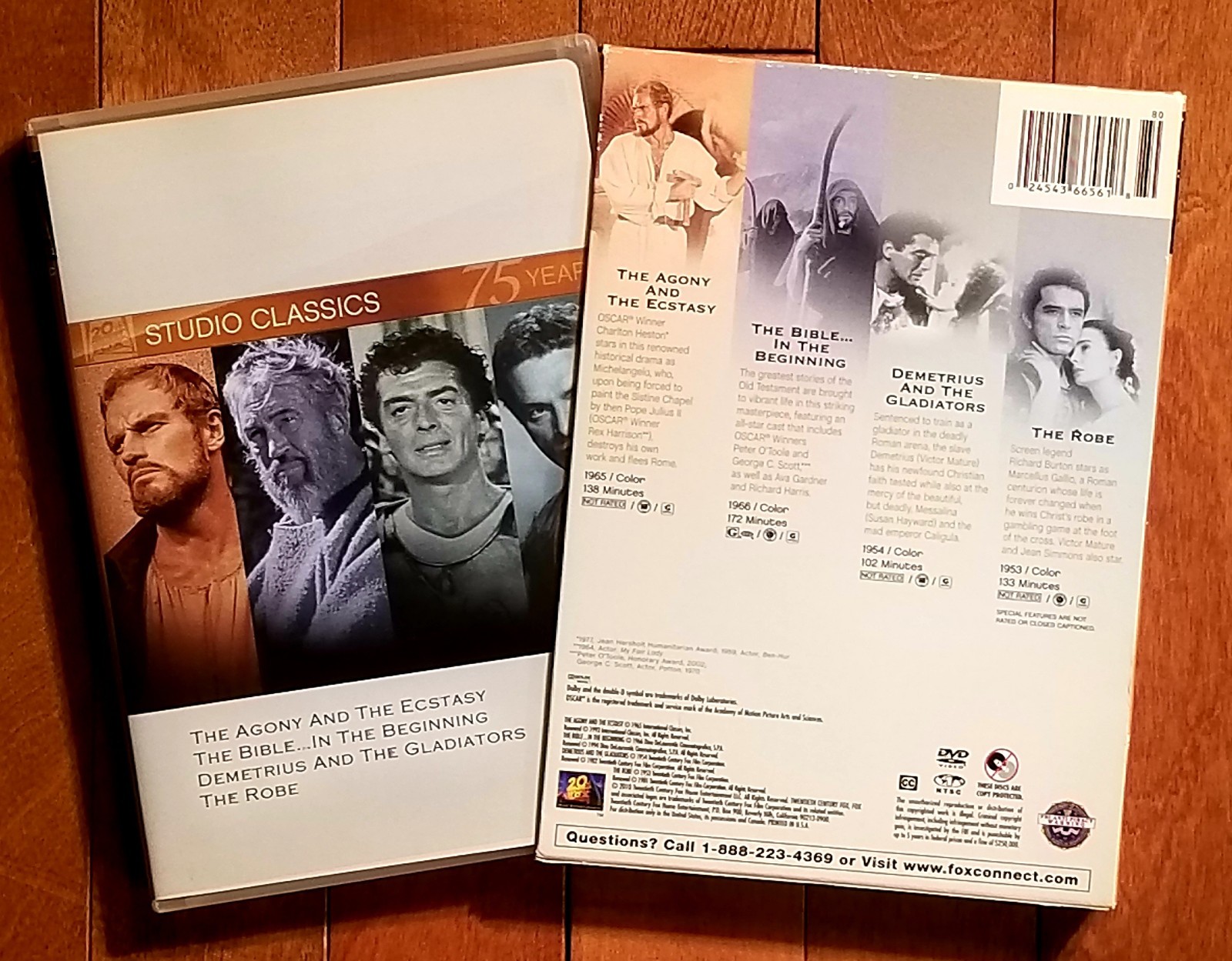 Studio Classics: (DVD, 2010, 4-Disc Set, Fox 75th Anniversary) *FREE ...