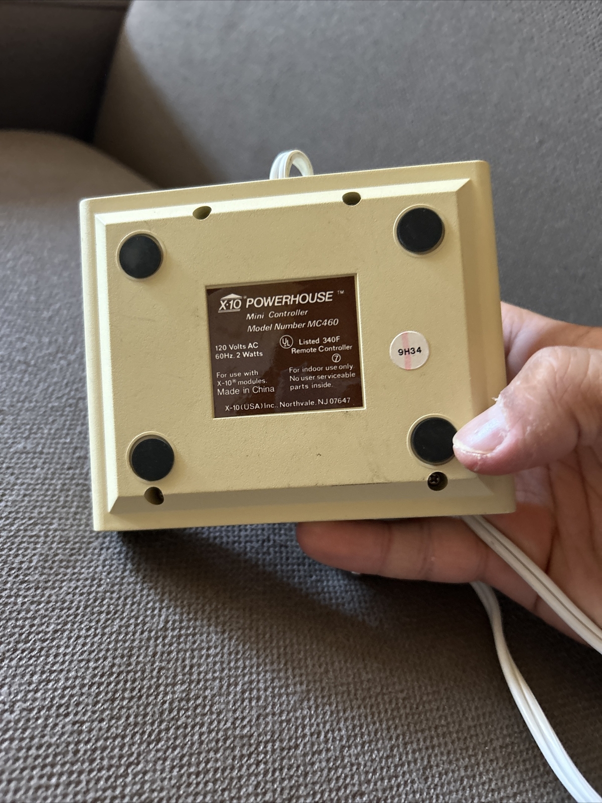 X10 X-10 Powerhouse Mini Controller MC460 Light Control for sale online ...