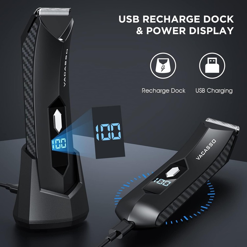 Electric Professional Hair Clipper for Men Ball Trimmer Body Shaver ...