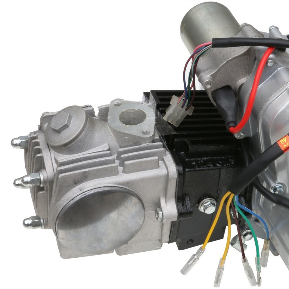125cc 3+1 Semi Auto Engine Motor Kit Electric Start ATV Quad Bike Buggy ...