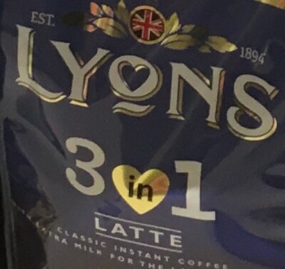 24 Lyons 3in1 Latte Sachets. | eBay UK