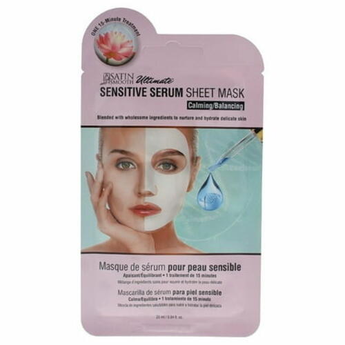 Sensitive Serum Sheet Mask by Satin Smooth for Unisex - 0.84 oz Mask | eBay