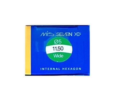 MIS Seven XD Internal Hex Implant 05 x 11.50 Wide | eBay