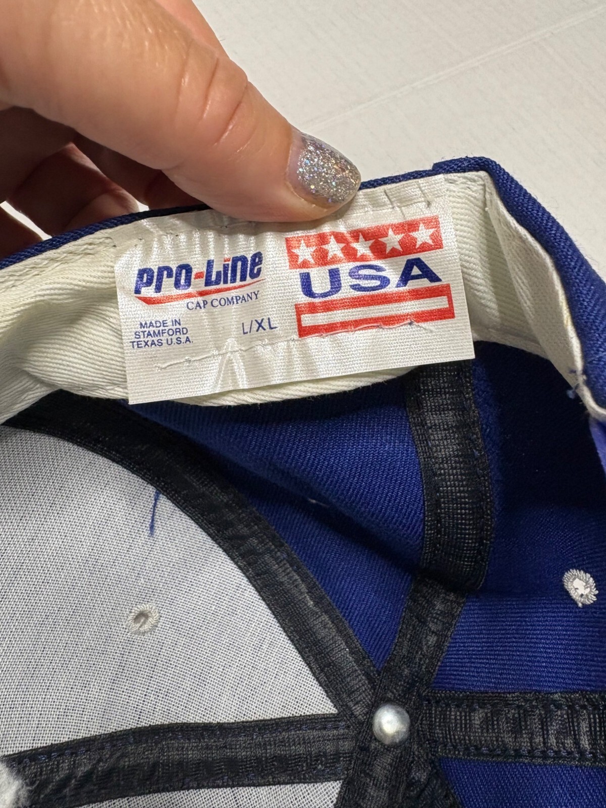 International Linemans Rodeo 2001 Hat Vintage Pro Line Cap L/XL Blue ...