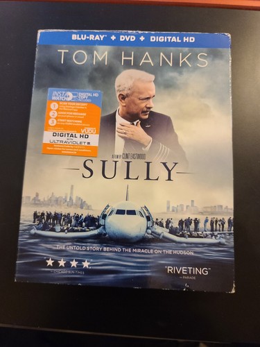Sully 2016 Bluray Dvd Tom Hanks The untold story behind the miracle New ...