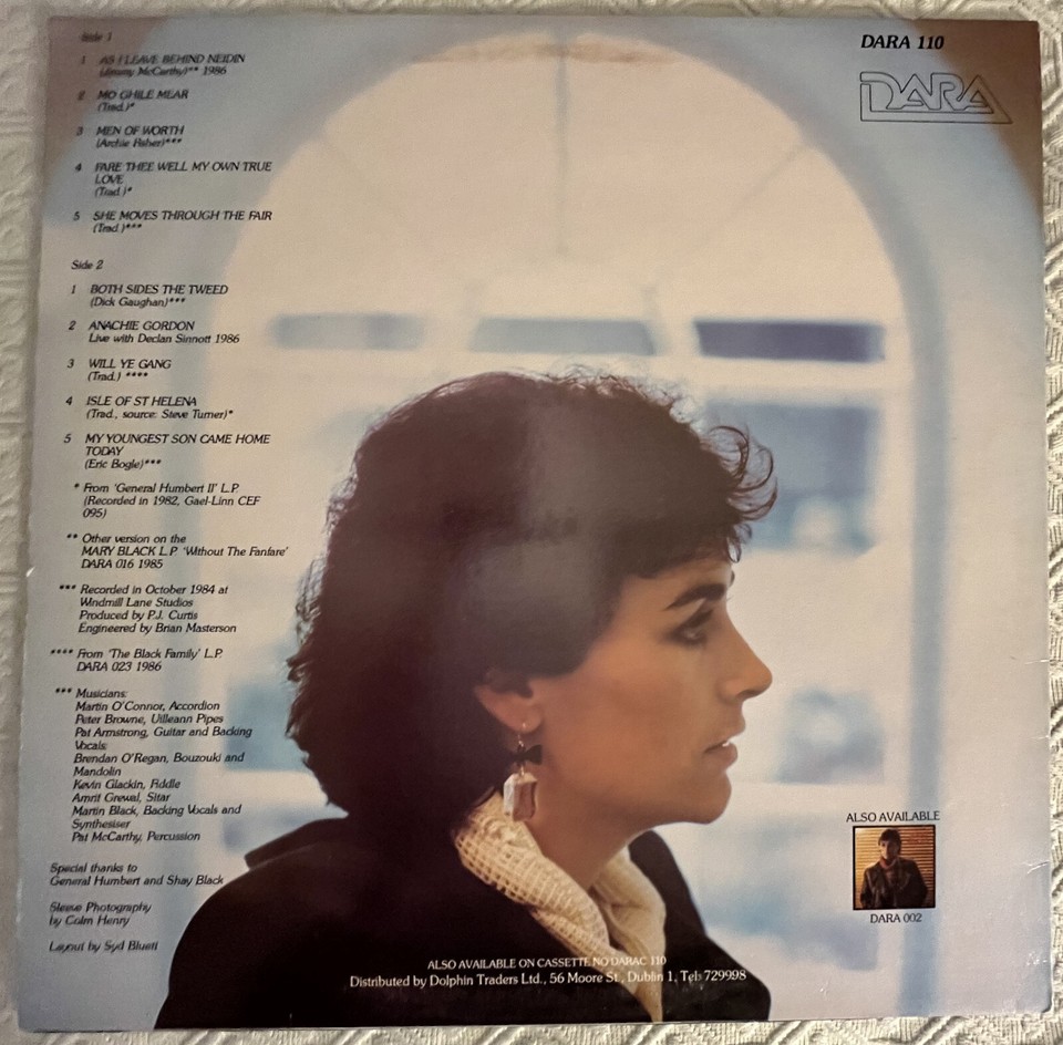 MARY BLACK "COLLECTED" VINYL RECORD 1984 DARA 110 VG+[FREE FLASH DRIVE ...