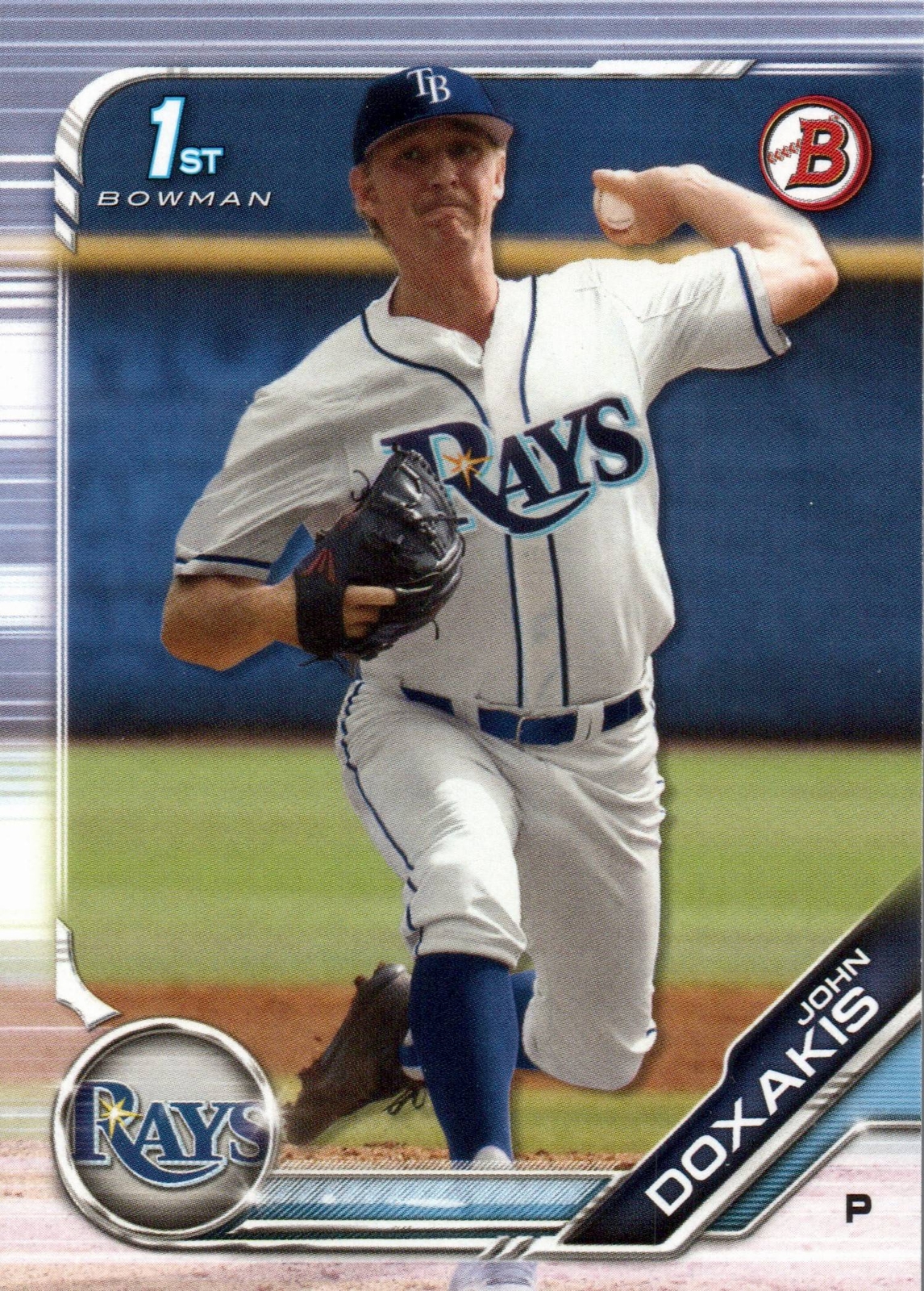2019 Bowman Draft #BD-156 John Doxakis Tampa Bay Rays | eBay