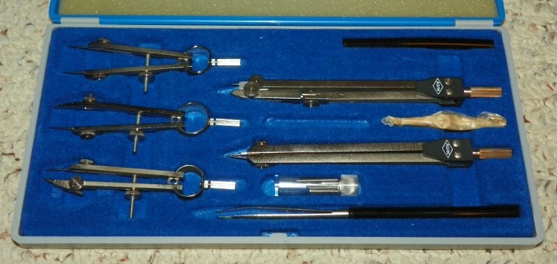 Alvin - Precision Drawing / Drafting Set #912 - German Drafting Set ...