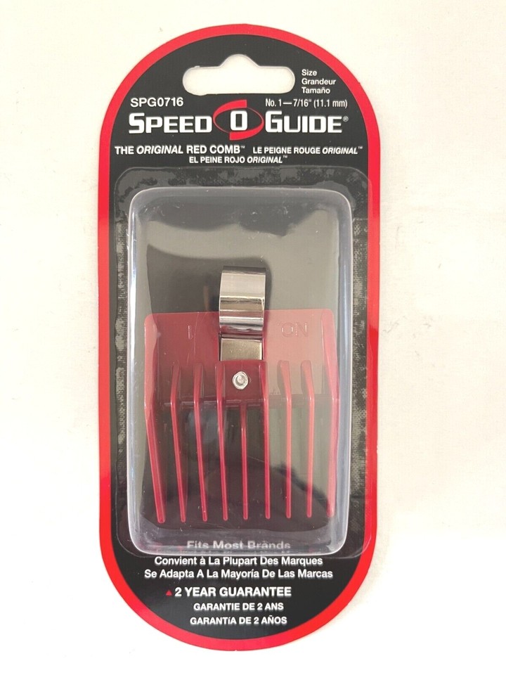 Speed O Guide Clipper Comb Universal Attachments Fits Most Hair ...