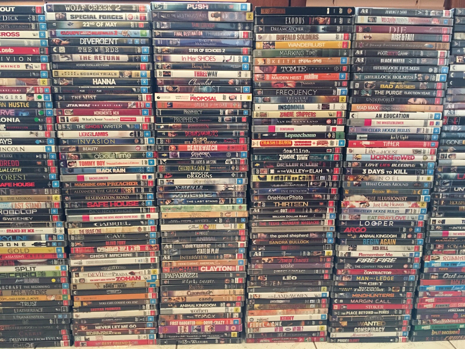 MASSIVE BULK LOT OF 400+ DVDS MOVIES COLLECTION | eBay Australia