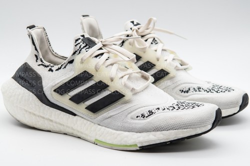 Adidas Originals Ultraboost 22 Mens Running Shoes White Black GX5573 ...