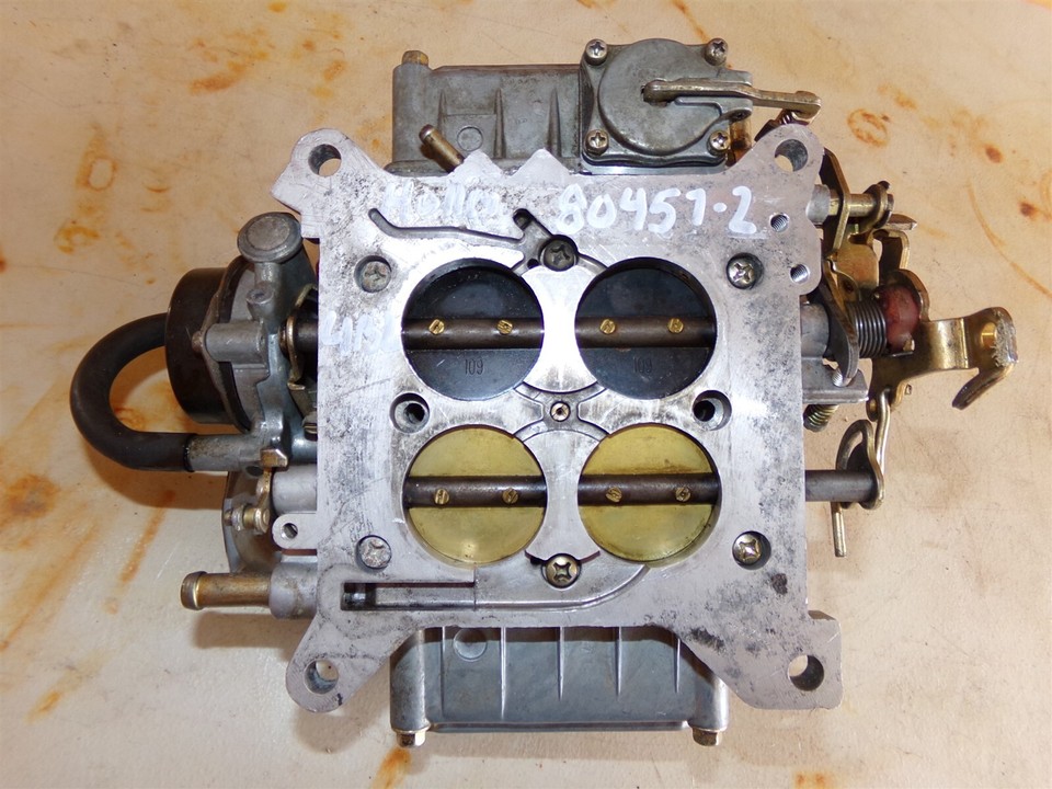 Holley 80457-2 4 BBL Carburetor 600 CFM Street Warrior | eBay