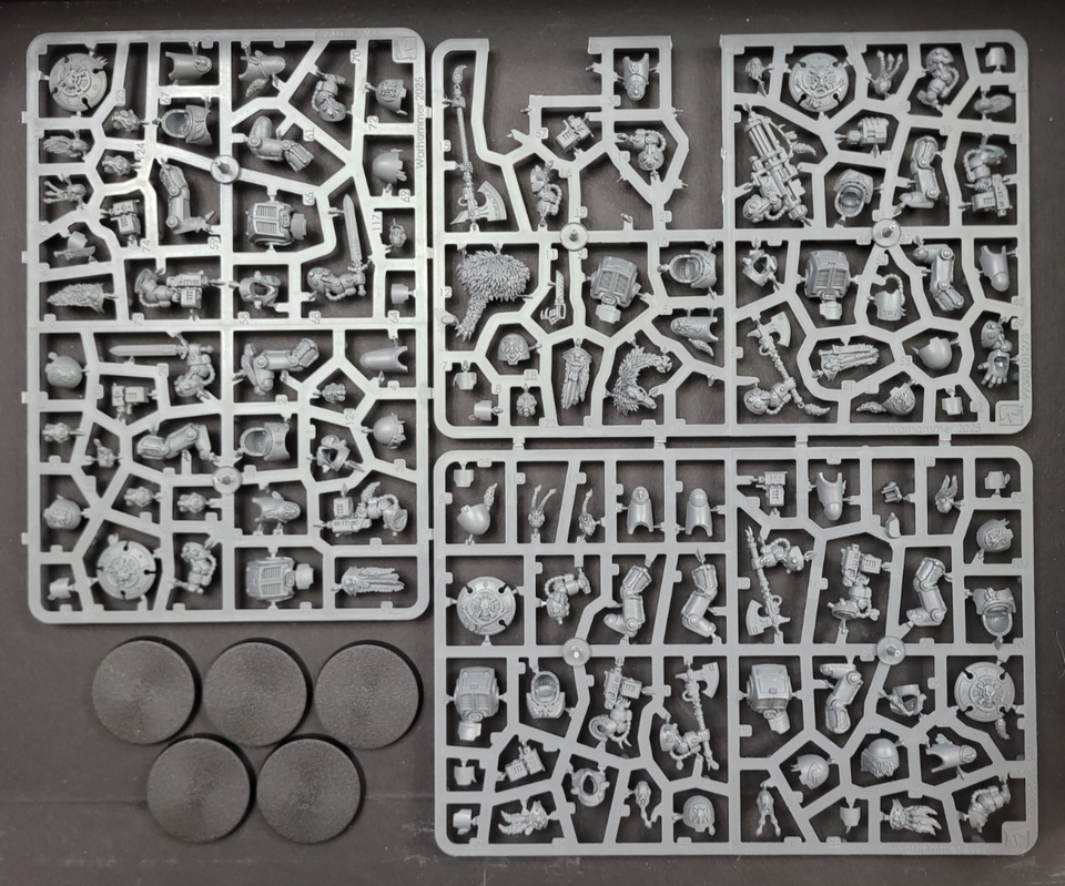 Wolf Guard Terminators NO Lightning Claws Space Wolves Marines ...