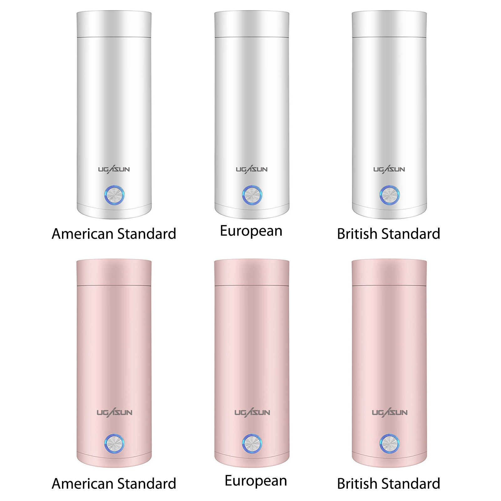 400ml Vacuum Flask Electric Kettles 5 Minutes Fast Heating Water Cup ...