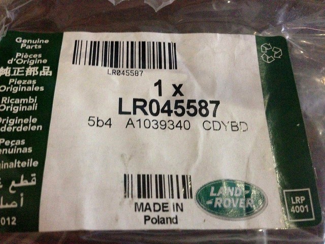 Genuine Land Rover Positive Battery Cable W/ Stop Start LR045587 ** for ...