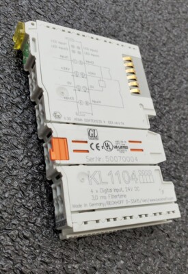 BECKHOFF KL1104 KL 1104 4x Digital Input Module 24V DC | eBay