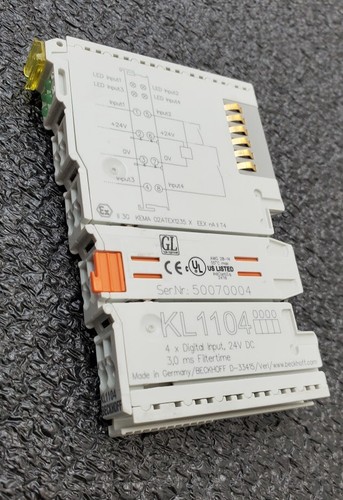 BECKHOFF KL1104 KL 1104 4x Digital Input Module 24V DC | eBay