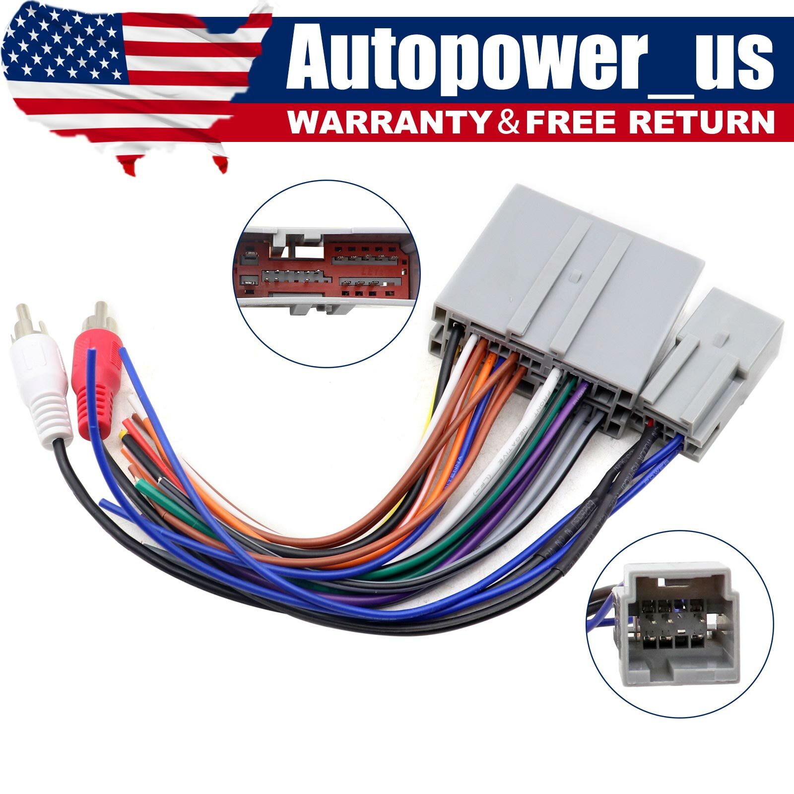 Car Stereo Radio Wiring Harness Adapter Plug fit for Ford Explorer F150 ...