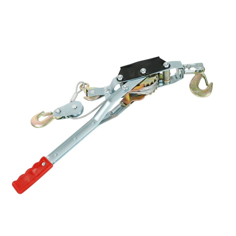 5 Ton Hand Puller Heavy Duty Winch Pull Hoist Come Along Cable 3 Hooks ...