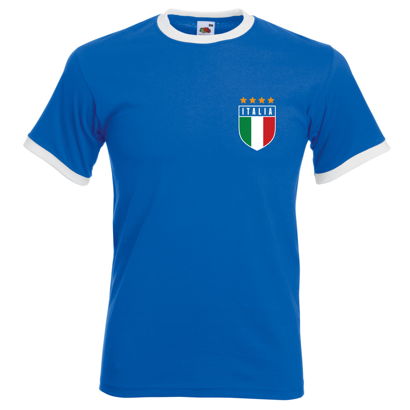 Retro Italy Football T Shirt World Cup Italia Italian Men Women Kid Fan ...