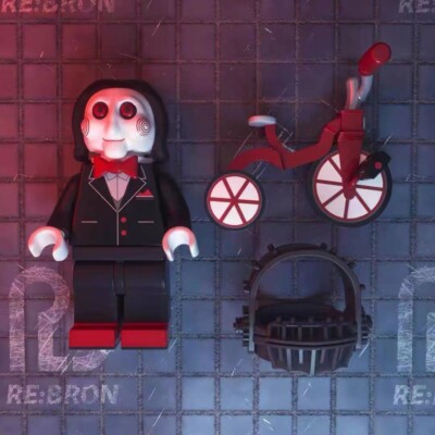 custom 3th party min brick minifig rb005 Saw | eBay