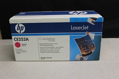 Genuine HP CE253A Magenta Toner Cartridge | eBay
