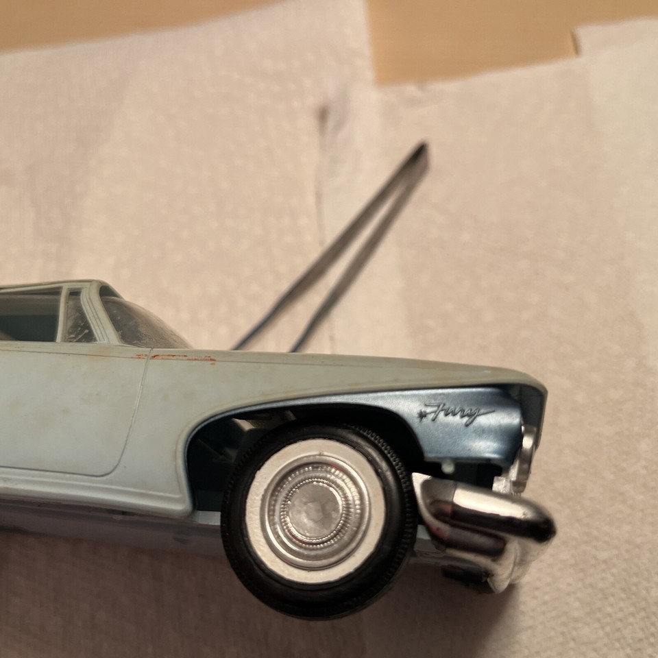 1/25 Plastic Built Jo-Han 1960 Plymouth Fury model kit | eBay