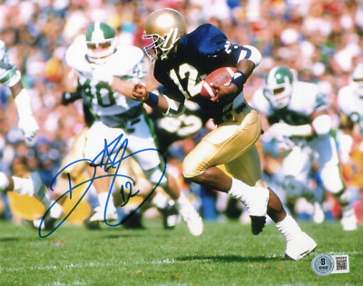 RICKY WATTERS Signed Autographed Auto 8x10 Photo Picture Notre Dame ...