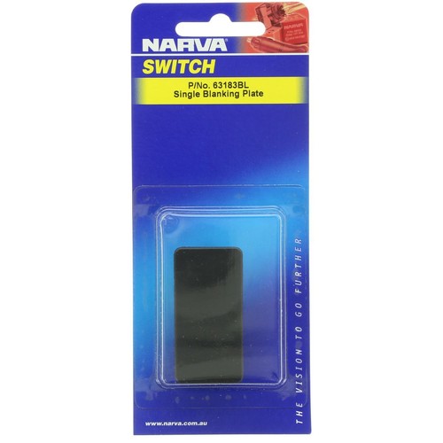 Narva Rocker Switch Blanking Plate 63183BL | eBay