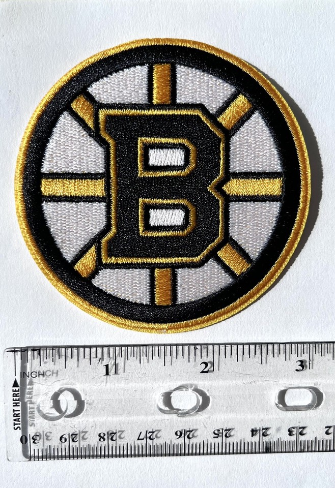 BOSTON BRUINS EMBROIDERED IRON ON PATCH 3” DIAMETER FREE SHIPPING | eBay