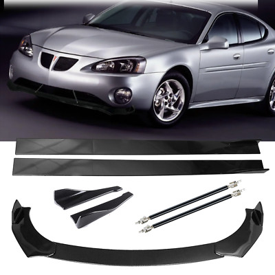 For Pontiac grand prix Front Lip Chin Bumper Bod Kits Side Skirt Carbon ...