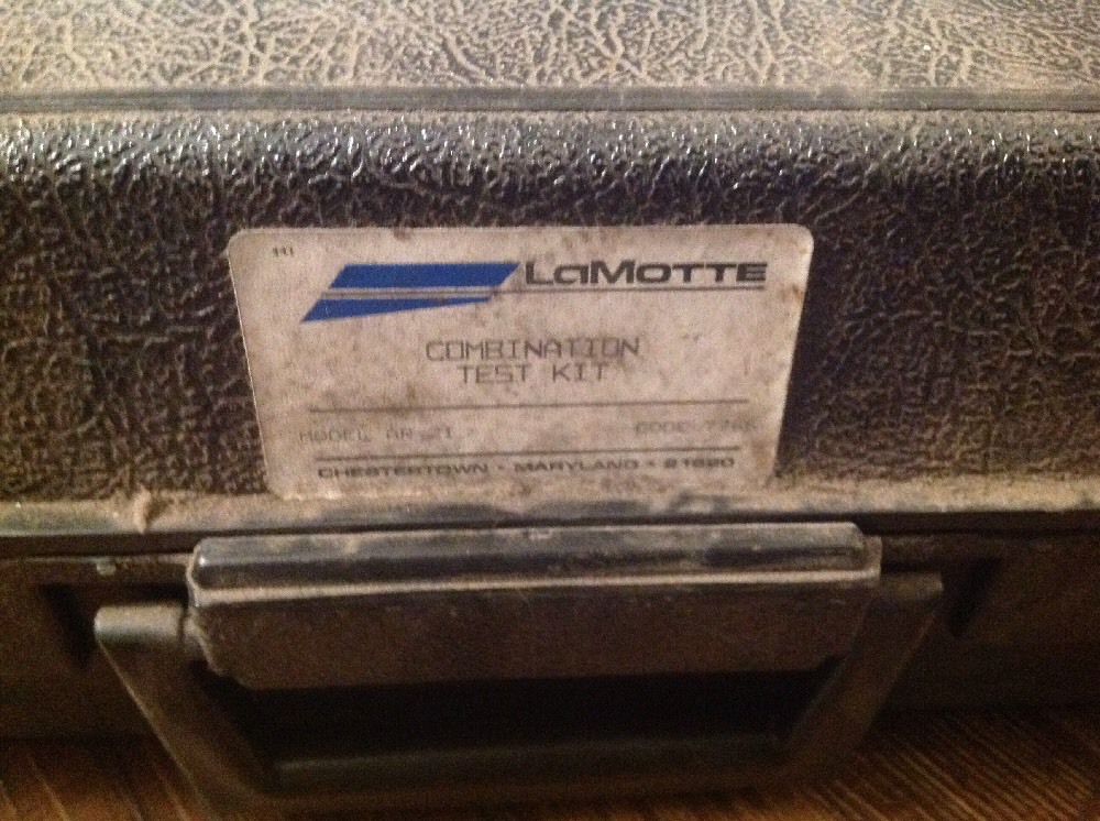 LAMOTTE COMBINATION TEST KIT AR-21. PH Level In Case | eBay