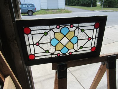 1940-Now - Square Stained Glass Window