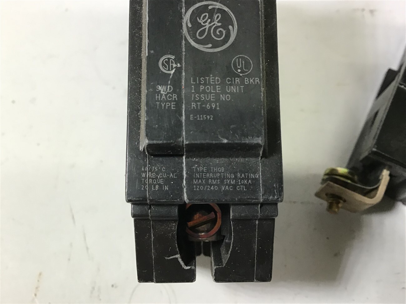 Ge Single Pole 20 Amp Circuit Breaker | eBay