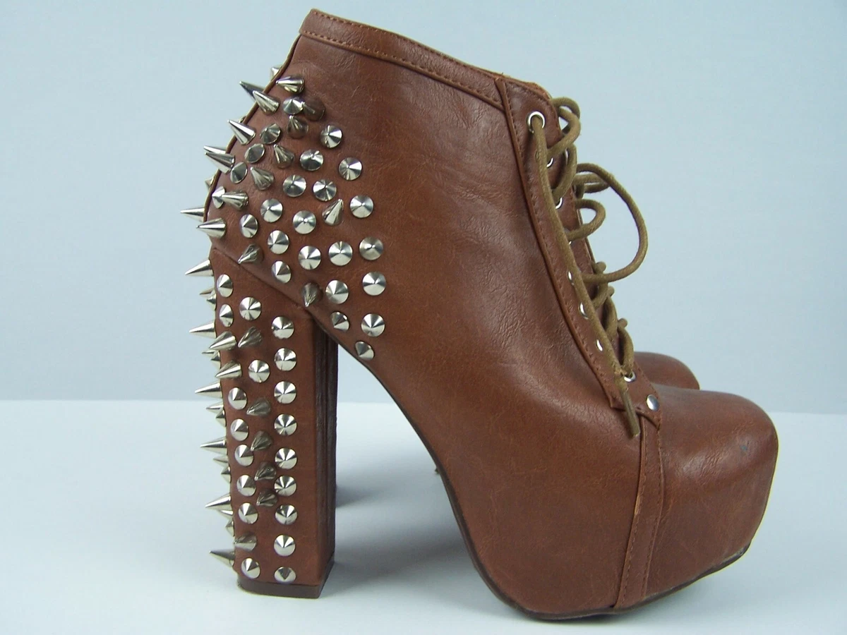 Spiked Boots Heels