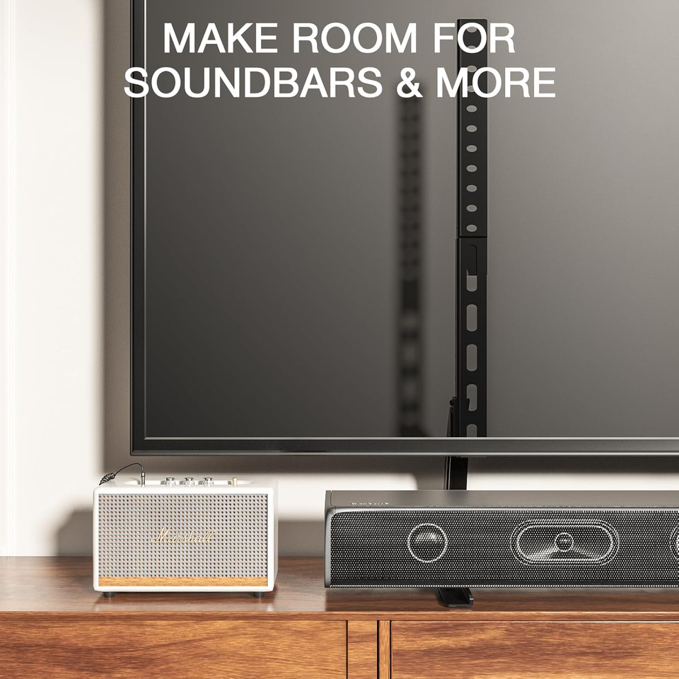 Universale Supporto Piedistallo TV Stand Da Tavolo per TV LED LCD QLED ...